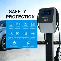 China 7KW Type-2 220V EV Charger AC Charging Pile with 5 Meters Gun Cable for Home Use for sale