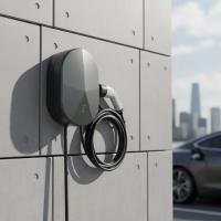 China 7kW 32A Wall-mounted EV Charger AC Charging Station for Home and Commercial Use for sale