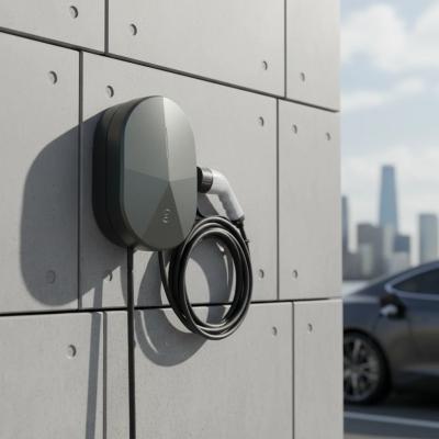 China 7kW 32A Wall-mounted EV Charger AC Charging Station for Home and Commercial Use for sale
