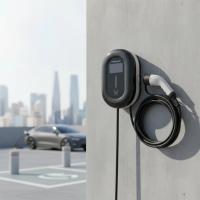 China 7kW High-Power Wall Mount EV Charger with Universal Compatibility and IP54 Weather-resistant Design for sale