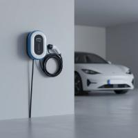 China 7kW Smart EVSE Wallbox with Interchangeable Plug System and RFID Card Access for Modern Residential Charging for sale