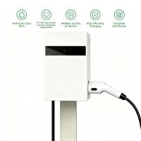 China 40kW DC EV Charger with CCS1 / CCS2 / CHAdeMO / GBT Compatibility and 7 inch LCD Touch Screen for Commercial Use for sale