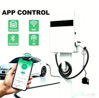 China 40kW DC EV Charger with CCS1 / CCS2 / CHAdeMO / GBT Compatibility and 7 inch LCD Touch Screen for Commercial Use for sale