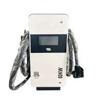 China 60kW DC EV Charging Station with IK10 Impact Proof Enclosure and CCS1 / CCS2 / CHAdeMO / GBT Compatibility for sale