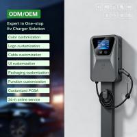 China 22kW Fast Charging Wall-mounted EV Charging Station with 4G Remote Technology and Type 2 GB/T 32A Interface for sale