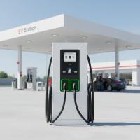 China 120kW Output Power DC Fast Charger with Dual Connector and 10 inch LCD Touch Screen for EV Charging Station for sale