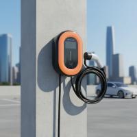 China 7kW Output Power Electric Car Charger with Bluetooth Smart Control and Waterproof IP65 for Home Fast Charging for sale