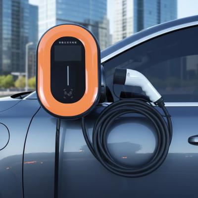 China Wisenergy 32A Type 2 EV Charger with 22KW Fast Charging Swipe Card & WiFi App Control and IP54 & IK08 Protection for sale