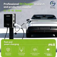 China 44kW Dual-Port AC EV Charger with Smart Load Balancing and Type 2/GBT Interface for Commercial Use for sale