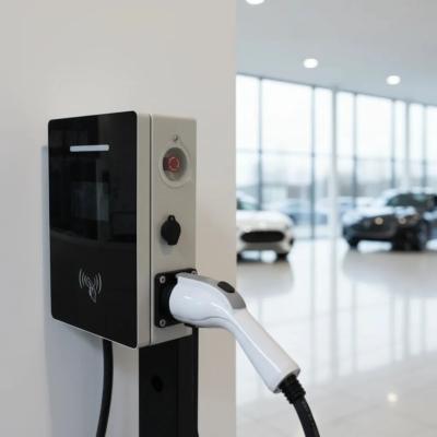 China 22kW Output Power 32A Current IP66 Rated EV Charger Wallbox for Home and Commercial Use for sale
