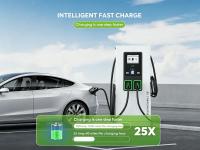 China New 120-240kW Public DC Charging Station with 400V Input Voltage and CCS2/CCS1/GBT Interface EV Charger for sale