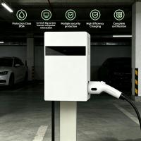 China 40kW DC Fast EV Charger Station with 7-inch LCD Touch Screen and OCPP 1.6J Protocol for Fleet Management for sale