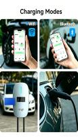 China 7kW 32A Wall-mounted EV Charger Station with Type 1/Type 2/GB/T Interface for Easy Install for sale