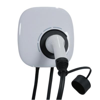 China 22kW High Power Output Wall-Mounted EV Charger with OCPP App Load Balancing and 4.3 inch LCD Touch Screen for Home Use for sale