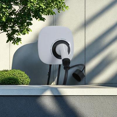 China Fast AC EV Charger with RFID Card and GBT/Type2 Interface 7kW/11kW/22kW Output Charging Pile for sale