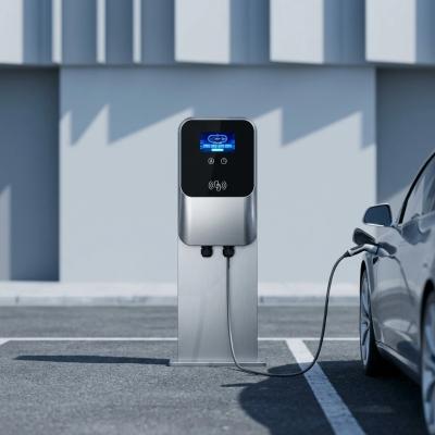 China 22kW Ultra-Fast EV Charging Station with Interactive LCD Touch Screen and Rugged Weatherproof Design for sale