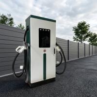 China New Heavy-Duty 120kW-240kW EV DC Charging Station with CCS1 CCS2 GBT Interface and RFID Secure Access for sale