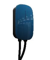 China 32A 7KW Wall-mounted EV Charging Station with Type 2 Interface and CE Certification for sale