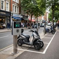 China Electric Motorcycle DC Fast Charging Station with 3-9 Minutes Full Charge Smart Cloud AI Monitoring and Liquid Cooling for sale