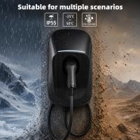 China 7KW 32A Tuya APP Smart Control Rfid EV Charging GB/T Connector Home EV Charger Plug & Charge Bluetooth WIFI Support for sale