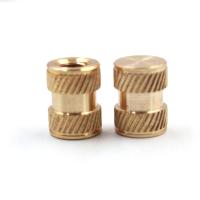 China Heat Stake Ultrasonic Insert Hot Melt Nut Self Clinching Nut For ABS PC PP PA Plastics for sale