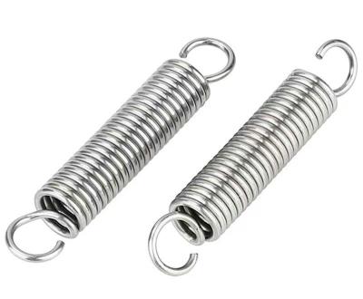 China Customization Precision Extension Springs With Controlled Initial Tension ±0.5mm Length Tolerance for sale