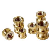 China Brass Hot Melt Nuts Impact Resistance High Strength For Aerospace Aviation Industry for sale