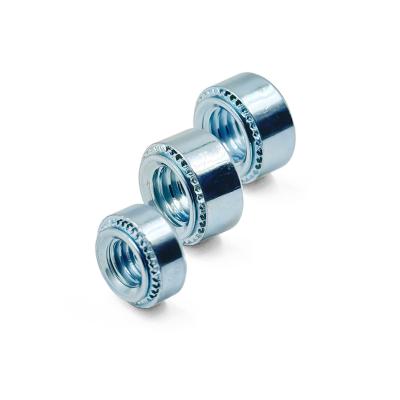 China High Conductivity Lead Free Brass RoHS Compliant For Automotive Electronics Self Clinching Insert Nut for sale