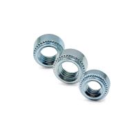 China Non Standard Fine Thread Pitch High Accuracy Electropolished 316L Stainless Steel Self Locking Press Nut for sale