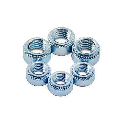 China 304 Stainless Steel High Precision Non Standard Custom Thread Length Self Clinching Nut for sale