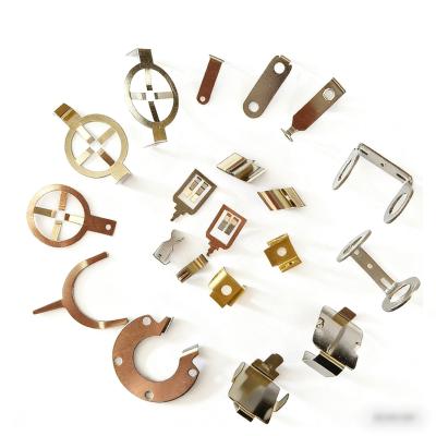 China Custom Battery Contact Springs / Contact Fingers - High Precision Stamping for sale