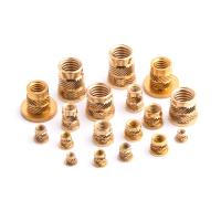 China Brass Heat Set Inserts for Smart Home Appliances Custom Thread Lead Free Precision Fasteners for sale