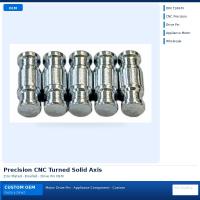 China Precision Shoulder Shaft CNC Machined Zinc Plated Carbon Steel Flanged Custom OEM Bulk For Agricultural Equipment Motor for sale