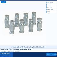 China Custom Pivot Pin CNC Turned Stainless Steel Zinc Plated Knurled Tight Tolerance Bulk ODM For Servo Motor Automation Robotics for sale