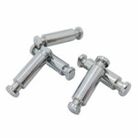 China Splined Solid Drive Shaft CNC Machined Zinc Electroplated Steel Flanged Custom Drawing OEM Bulk For Power Tool Stepper Motor for sale