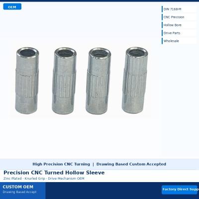 China Precision Flanged Drive Pin CNC Machined Zinc Plated Carbon Steel Tight Tolerance Custom Drawing Bulk For Sewing Machine Motor for sale