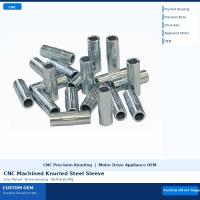 China Precision Dowel Pin CNC Turned Alloy Steel Zinc Plated Knurled Tight Tolerance Custom Bulk Supplier For Conveyor Elevator Motor for sale