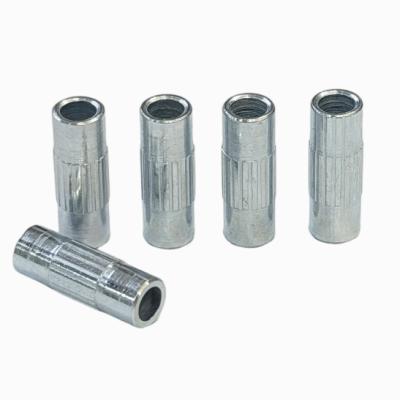 China Custom Shoulder Pin CNC Machined Zinc Coated Steel Stepped Flanged Drawing Based Bulk For Gearbox Consumer Electronics for sale
