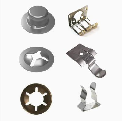 China Stamped Battery Interconnect Contacts for Medical Devices & Portable Defibrillators – Stainless Steel for sale
