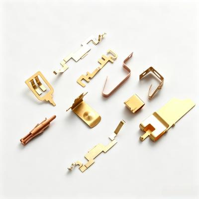 China Precision Stamped Connector Terminals – Custom Metal Stamping for Electronic Assemblies for sale