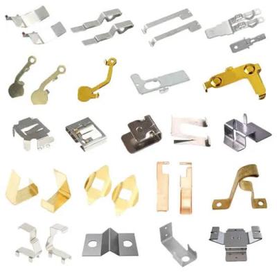 China Stamped Electrical Contacts & Clips – High Precision Metal Stamping for PCB Applications for sale