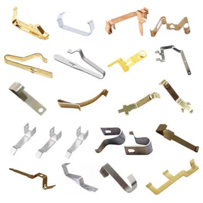 China Custom Connector Terminal Shrapnel – High Precision Metal Stamping for Automotive Electronics for sale