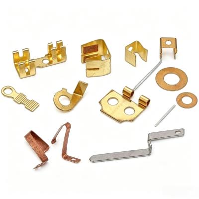 China Precision Stamped Spring Contacts – Phosphor Bronze for Connectors & Switches for sale