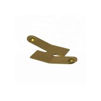 China Custom Stamped Battery Contact Springs for Electronic Lock Modules – Selective Gold Plated for sale