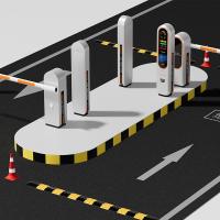 China Traffic Barrier Gate Turnstile Toll Collection System IP67 With Fence Type Turnstiles for sale