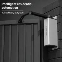 China Aluminum Alloy Swing Gate Opener DC Brushless Motor 300kg Load Capacity For Hotel / Commercial Doors for sale