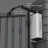 China Aluminum Alloy Swing Gate Opener DC Brushless Motor 300kg Load Capacity For Hotel / Commercial Doors for sale