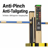 China IP67 Aluminum Alloy LPR Gate with 99% Recognition RFID/QR Access 1s Speed Brushless Motor Anti-Tailgating for Community Toll Use for sale