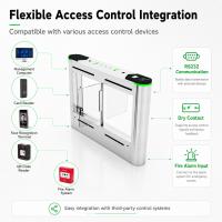 China IP54 Swing Turnstile with SUS304 Stainless Steel Housing and DC24V Brushless Motor for Reliable Access Control for sale