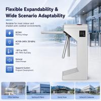 China Industrial-Grade Tripod Turnstile Gate with Anti-Collision Protection for High-Traffic Access Control for sale